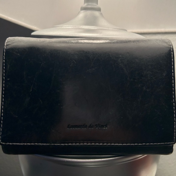 Leonardo Da Vinci | Bags | Italy Leonardo Da Vinci Vintage Leather ...